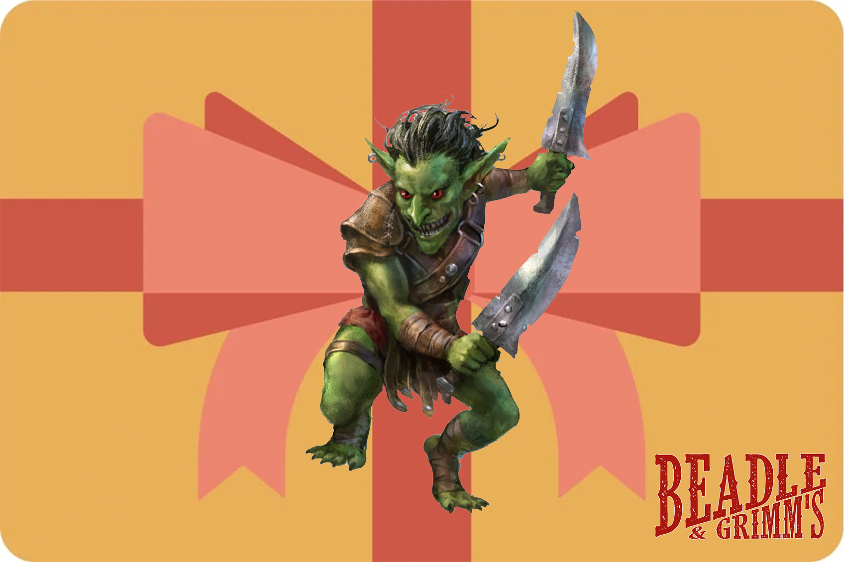 Gift Cards of Giving – Beadle & Grimm's Pandemonium Warehouse