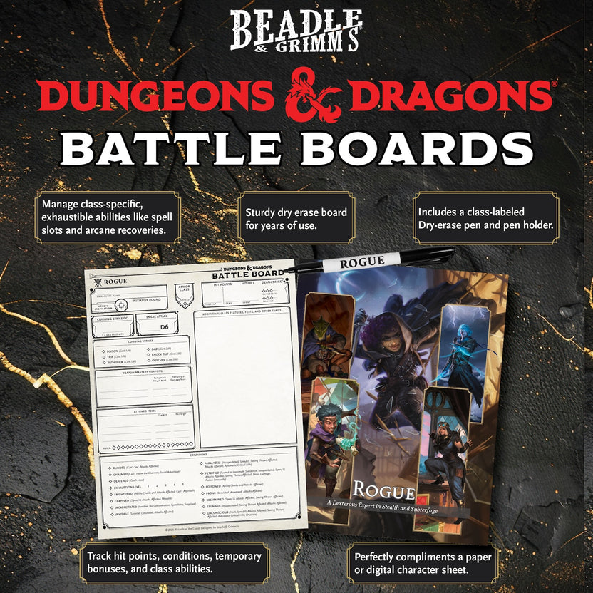 Dungeons & Dragons Battle Boards – Beadle & Grimm's Pandemonium Warehouse