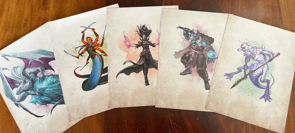 Encounter Cards (D&D) - Challenge Rating 7+ PACK 1 – Beadle & Grimm's ...