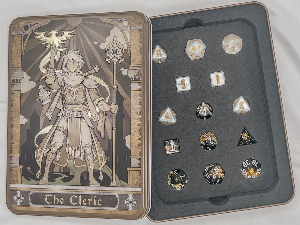 Epic Character Class Dice Set: The Cleric – Beadle & Grimm's ...