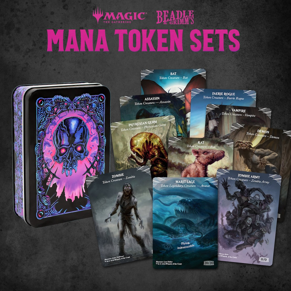Black Mana Token Set (MTG) – Beadle & Grimm's Pandemonium Warehouse