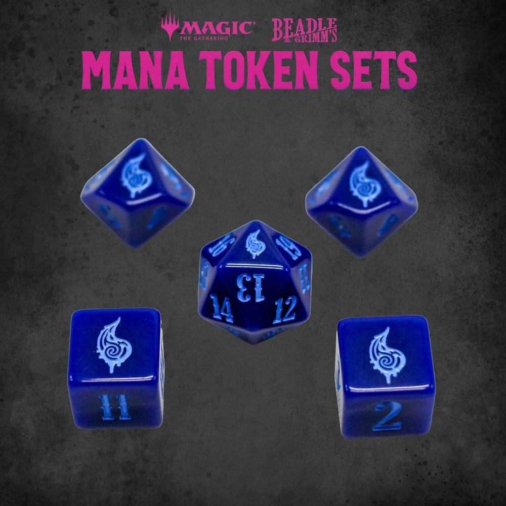 Blue Mana Token Set (MTG) – Beadle & Grimm's Pandemonium Warehouse