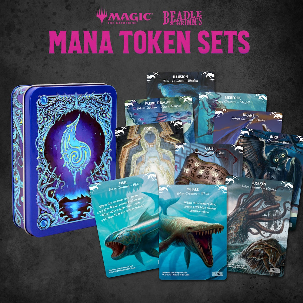 Blue Mana Token Set (MTG) – Beadle & Grimm's Pandemonium Warehouse