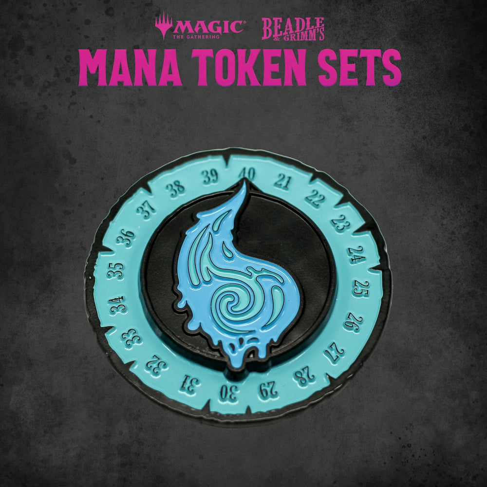 Blue Mana Token Set (MTG) – Beadle & Grimm's Pandemonium Warehouse