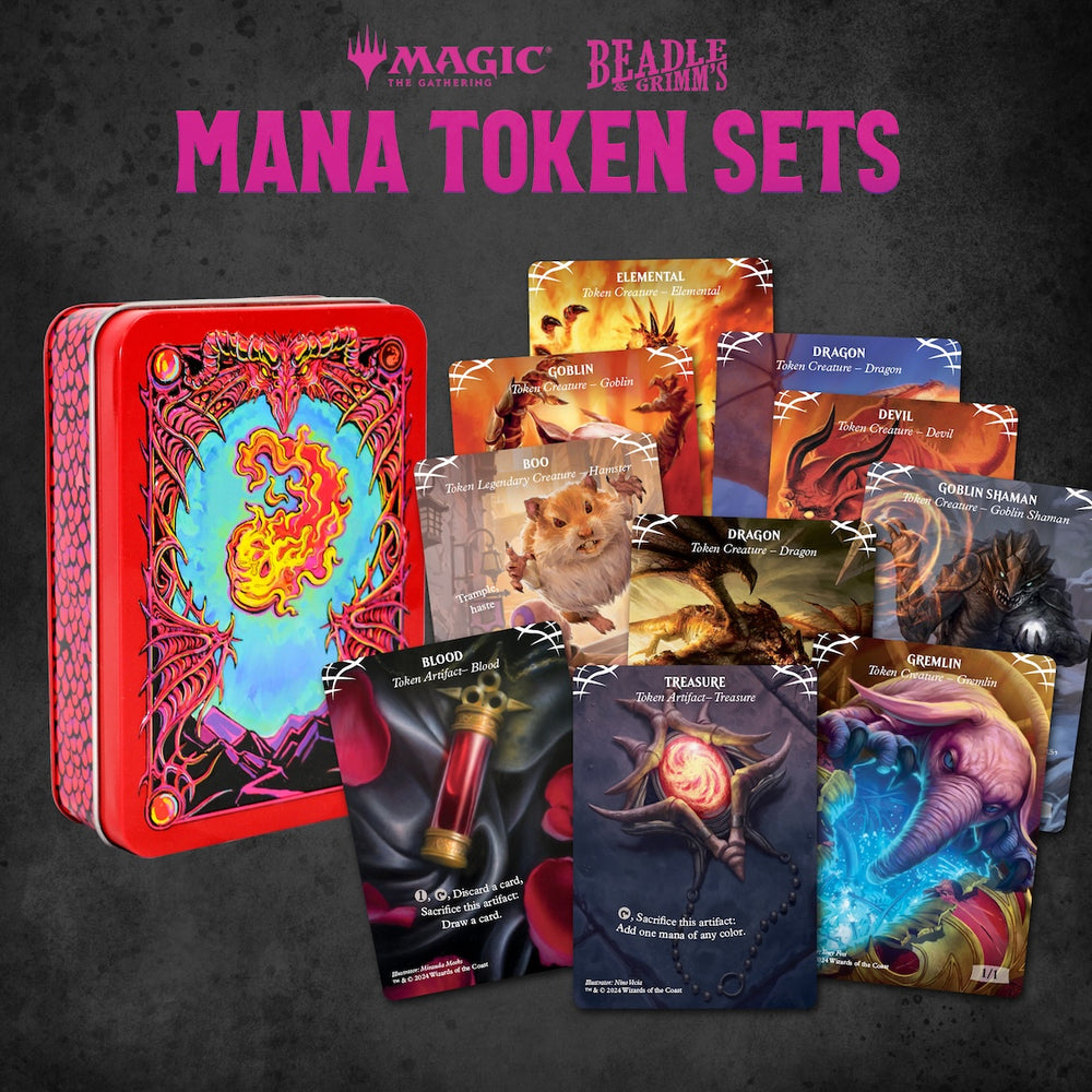 Red Mana Token Set (MTG) – Beadle & Grimm's Pandemonium Warehouse