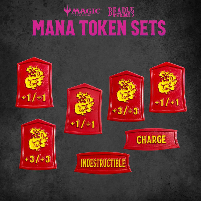Red Mana Token Set (MTG) – Beadle & Grimm's Pandemonium Warehouse