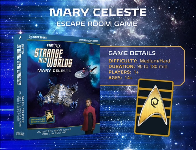 Star Trek: Strange New Worlds Mary Celeste Escape Room Game – Beadle ...